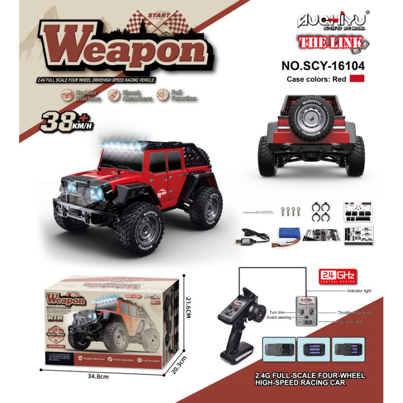 Suchiyu 16102 Conquer 1/16 RC Car